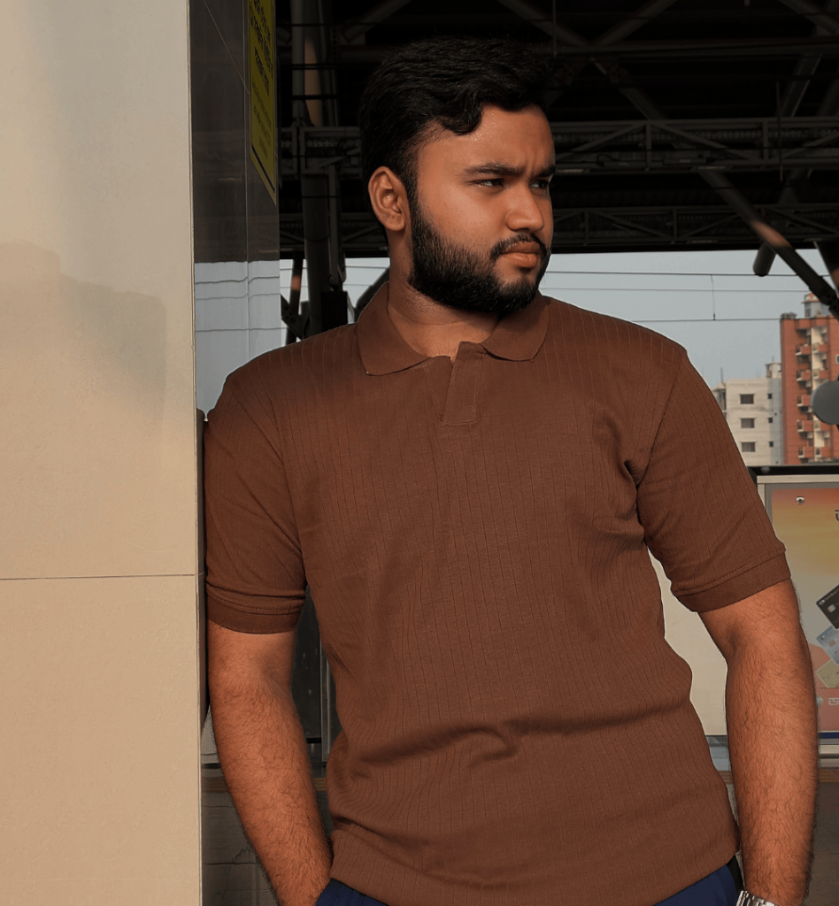 Old Money Polo – Mocha Brown – Eco Dapper